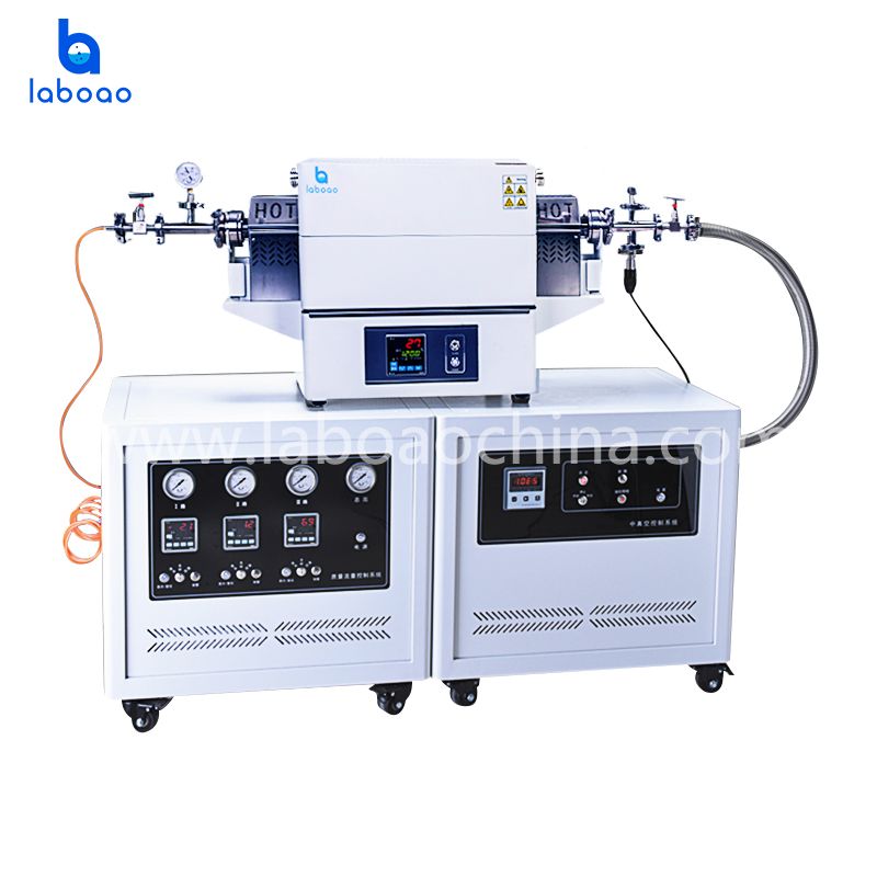 China 1200°C Open Type Vacuum Atmosphere Tube Furnace CVD System ...